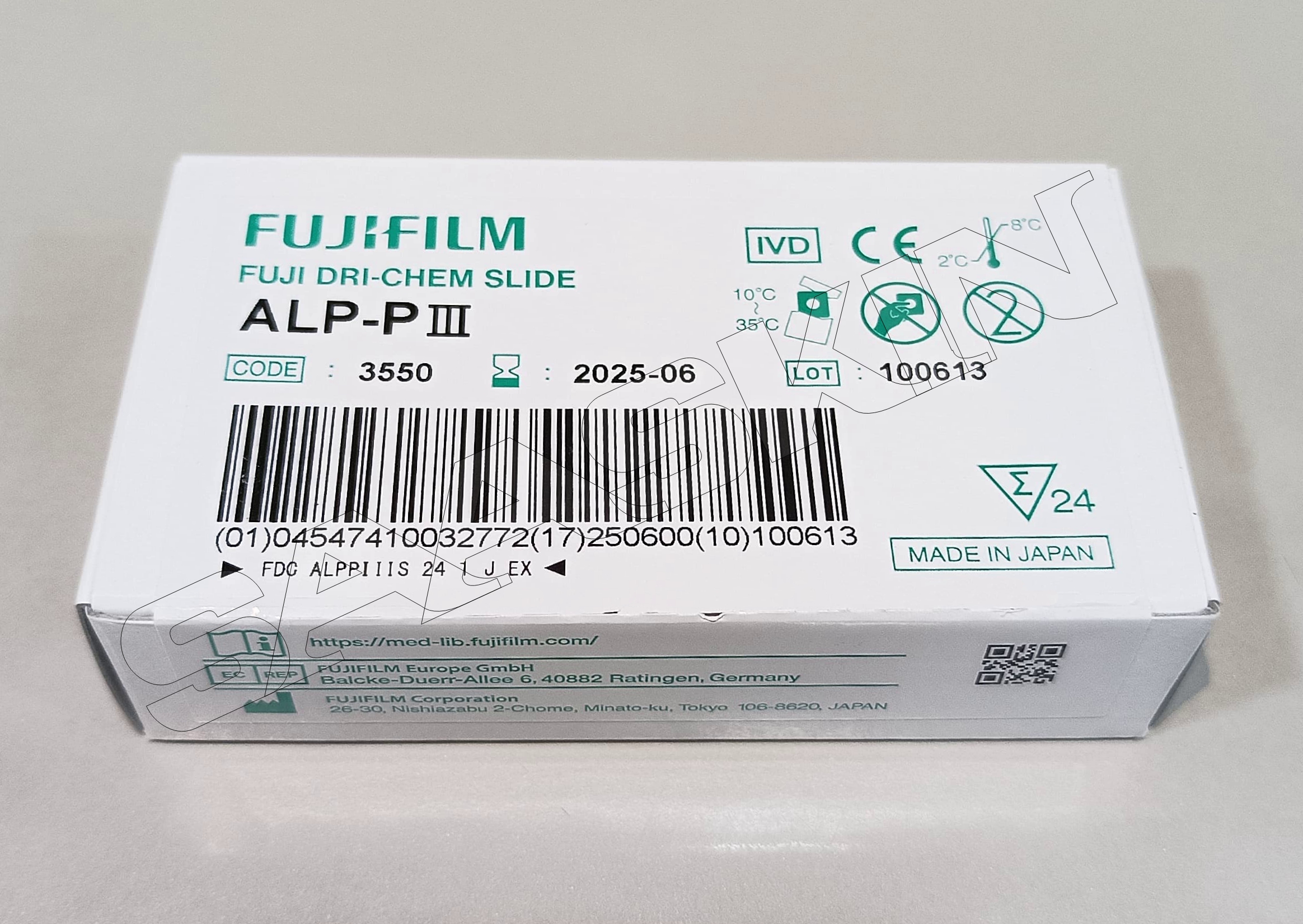 FUJI DRI-CHEM SLIDE ALP-P III | Saaskin - Premium Products