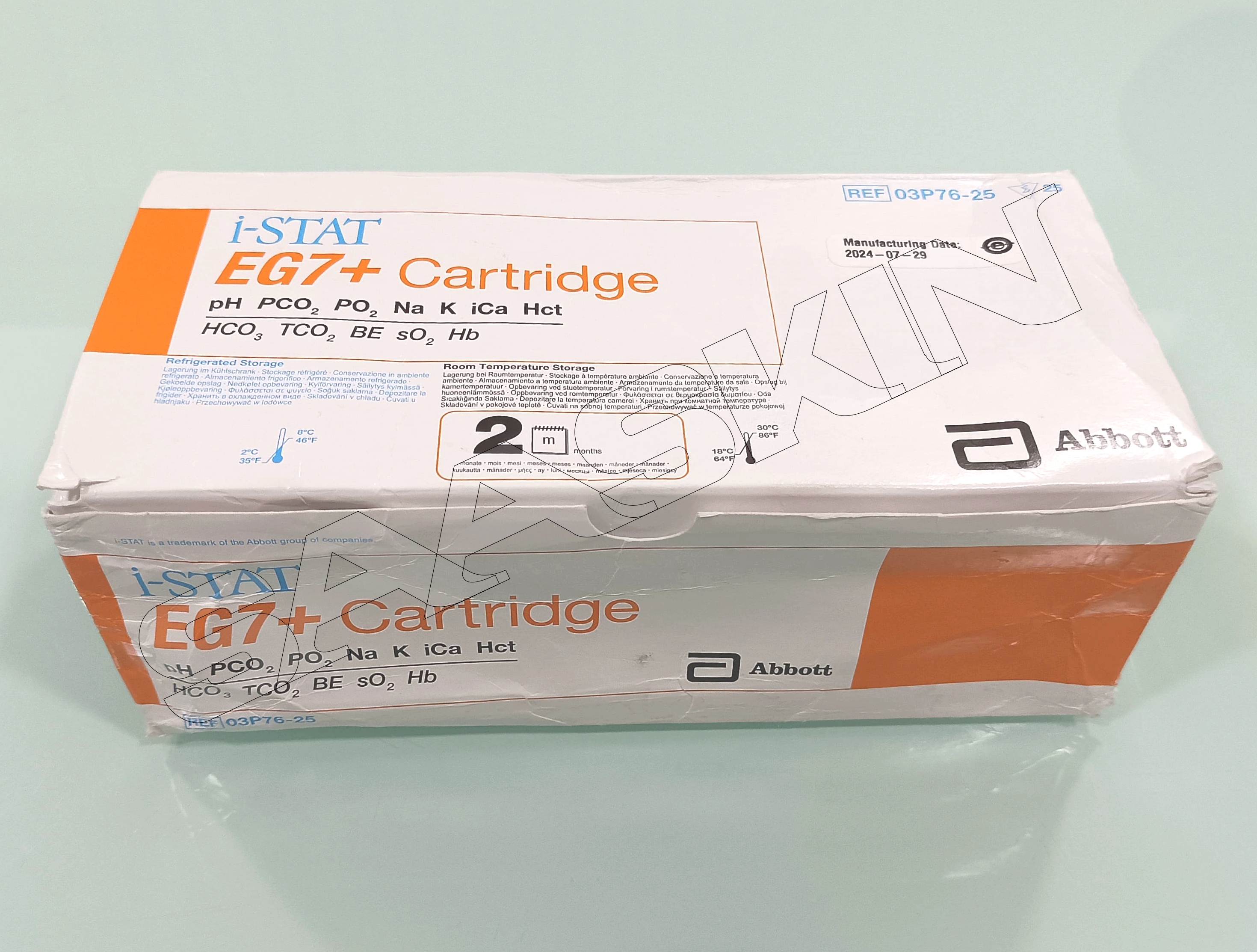 i-STAT EG7+ CARTRIDGE | Saaskin - Premium Products